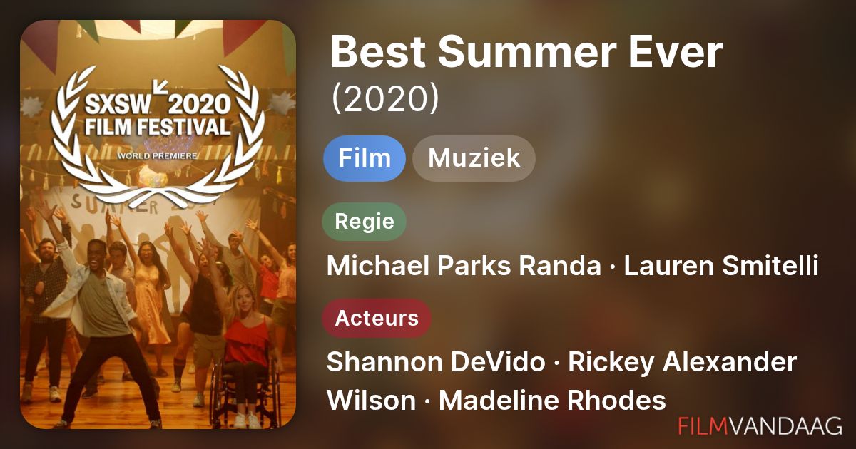 Best Summer Ever (film, 2020) - FilmVandaag.nl