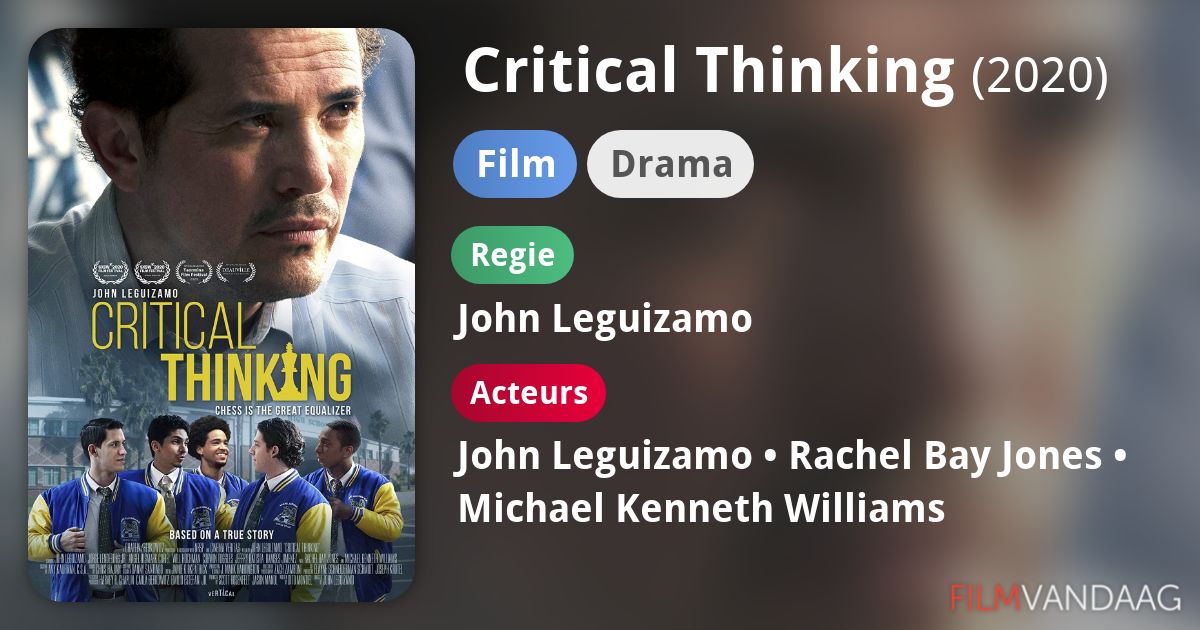 Critical Thinking (film, 2020) Nu Online Kijken - FilmVandaag.nl