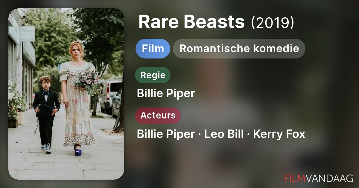 Rare Beasts (film, 2019) - FilmVandaag.nl