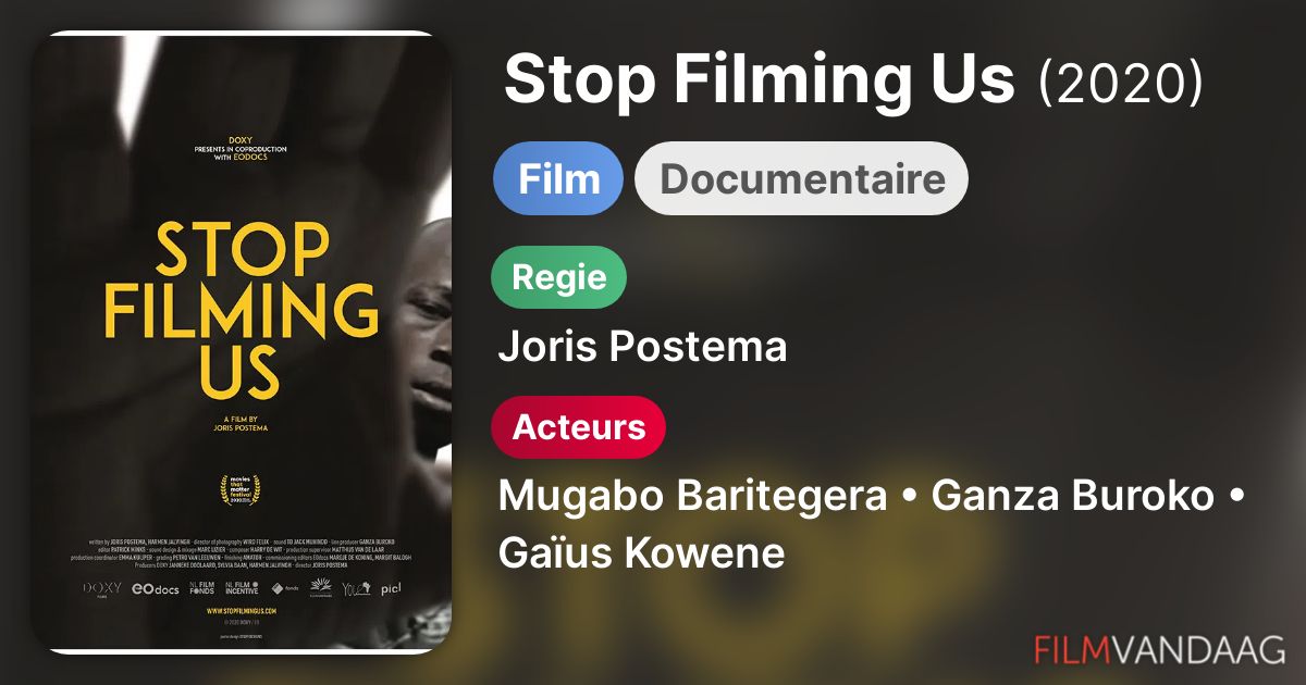 Stop Filming Us (film, 2020) - FilmVandaag.nl