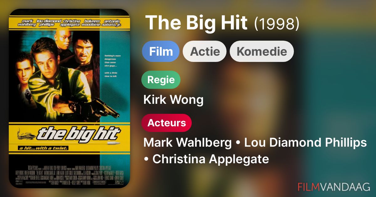 The Big Hit (film, 1998) - FilmVandaag.nl
