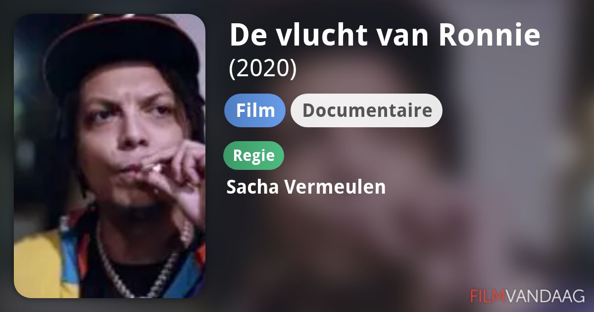 De vlucht van Ronnie (film, 2020) - FilmVandaag.nl