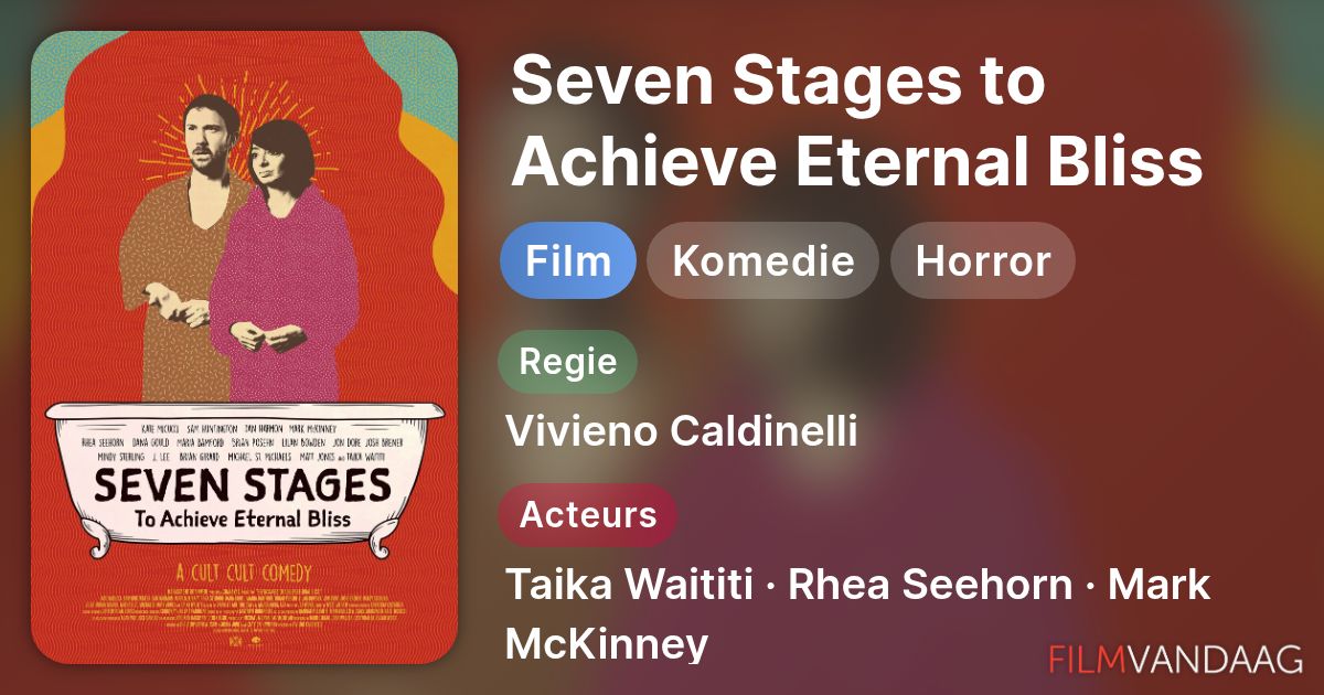 Seven Stages to Achieve Eternal Bliss (film, 2018) - FilmVandaag.nl