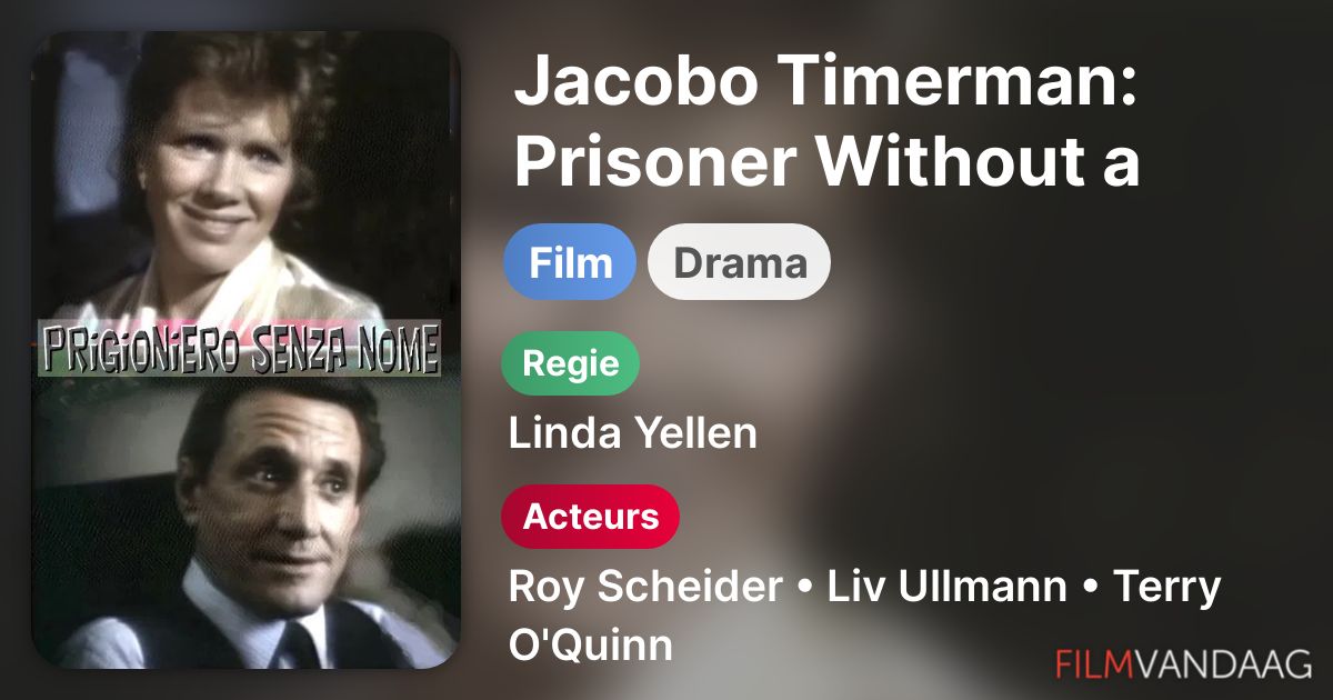 Jacobo Timerman: Prisoner Without a Name, Cell Without a Number (film ...