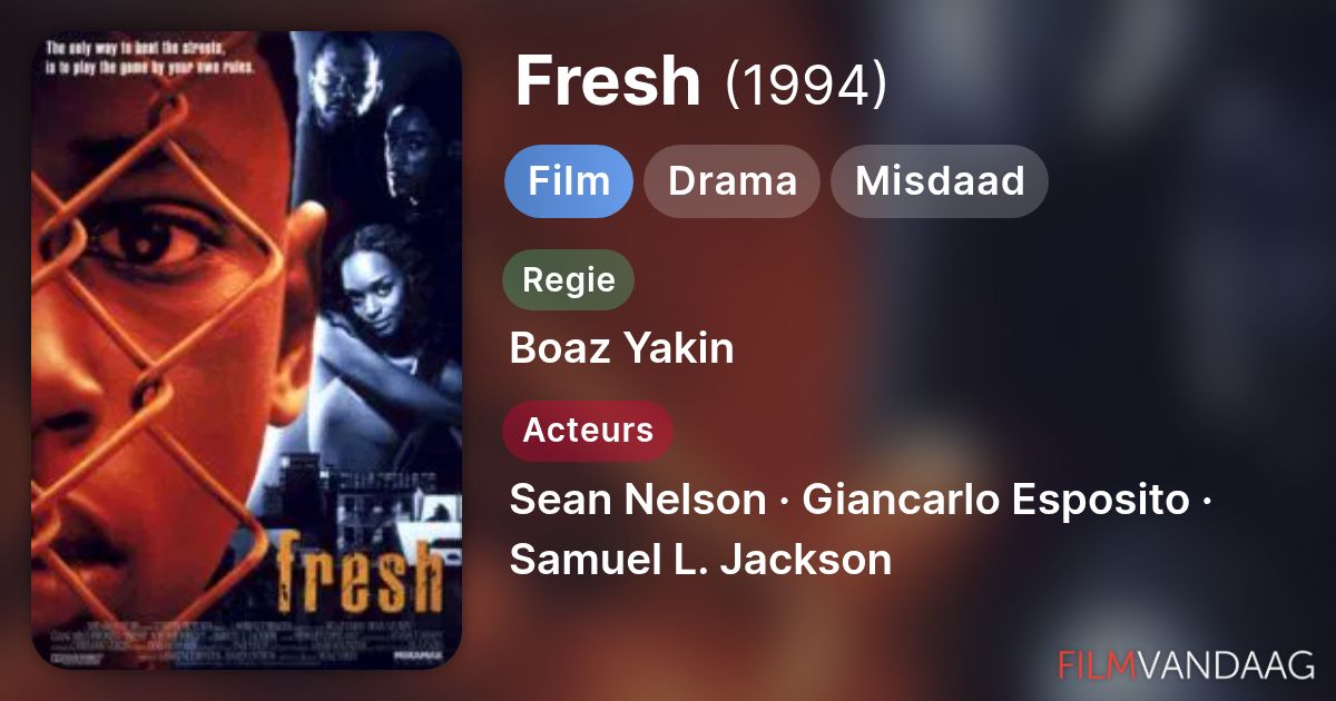 Fresh (film, 1994) - FilmVandaag.nl