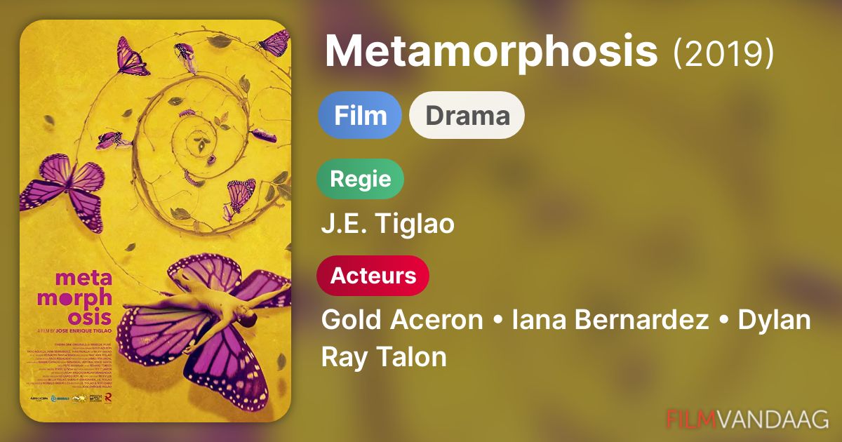 Metamorphosis (film, 2019) - FilmVandaag.nl