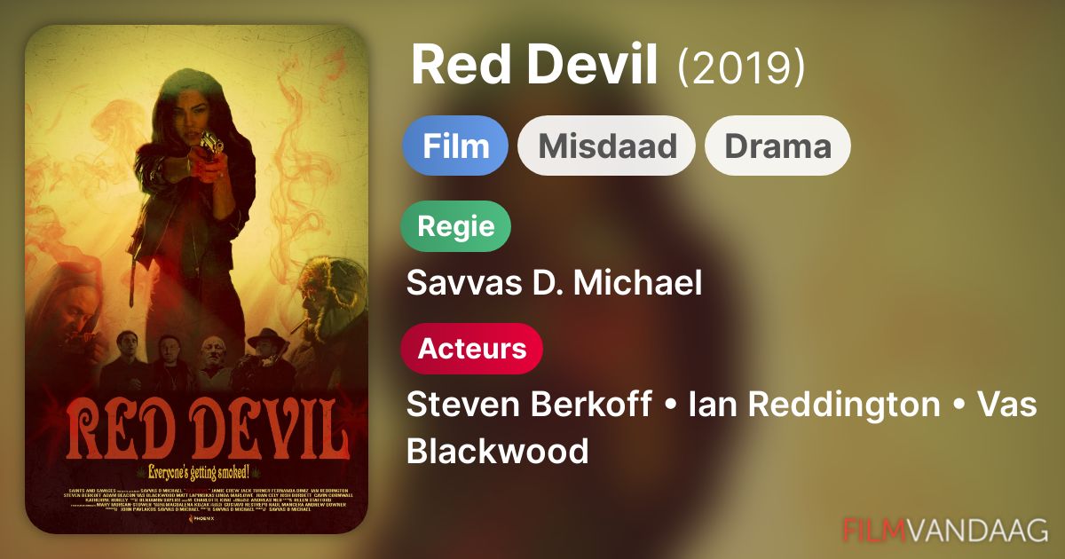 Red Devil (film, 2019) - FilmVandaag.nl