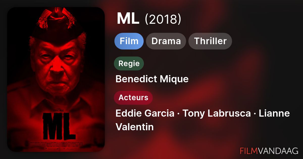 ML (film, 2018) - FilmVandaag.nl