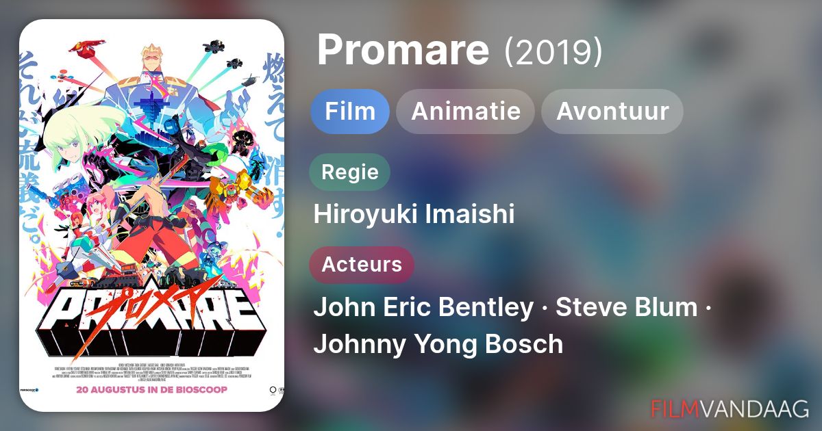 Promare (film, 2019) - FilmVandaag.nl
