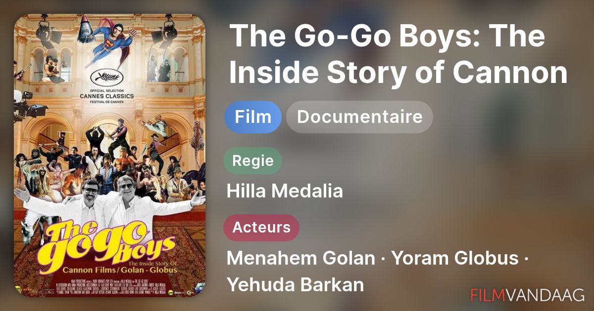 The Go-Go Boys: The Inside Story of Cannon Films (film, 2014 ...