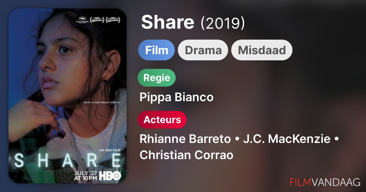 Share (film, 2019) - FilmVandaag.nl
