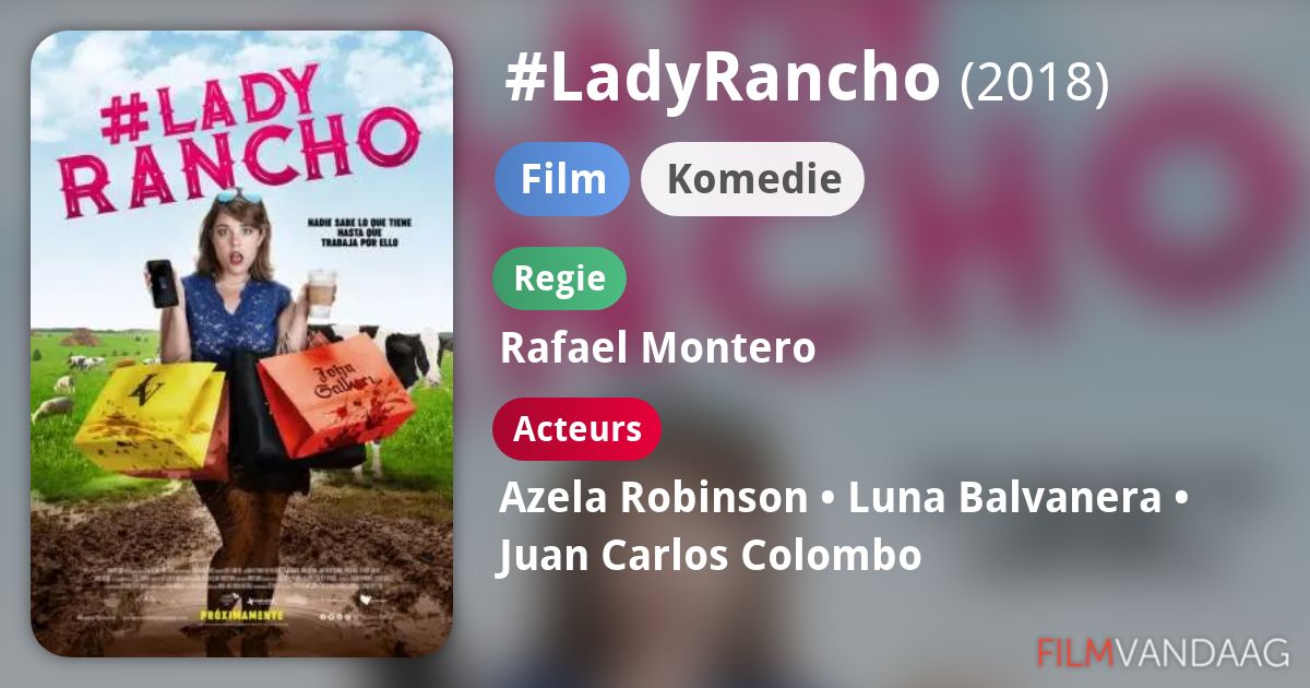 #LadyRancho (film, 2018) - FilmVandaag.nl