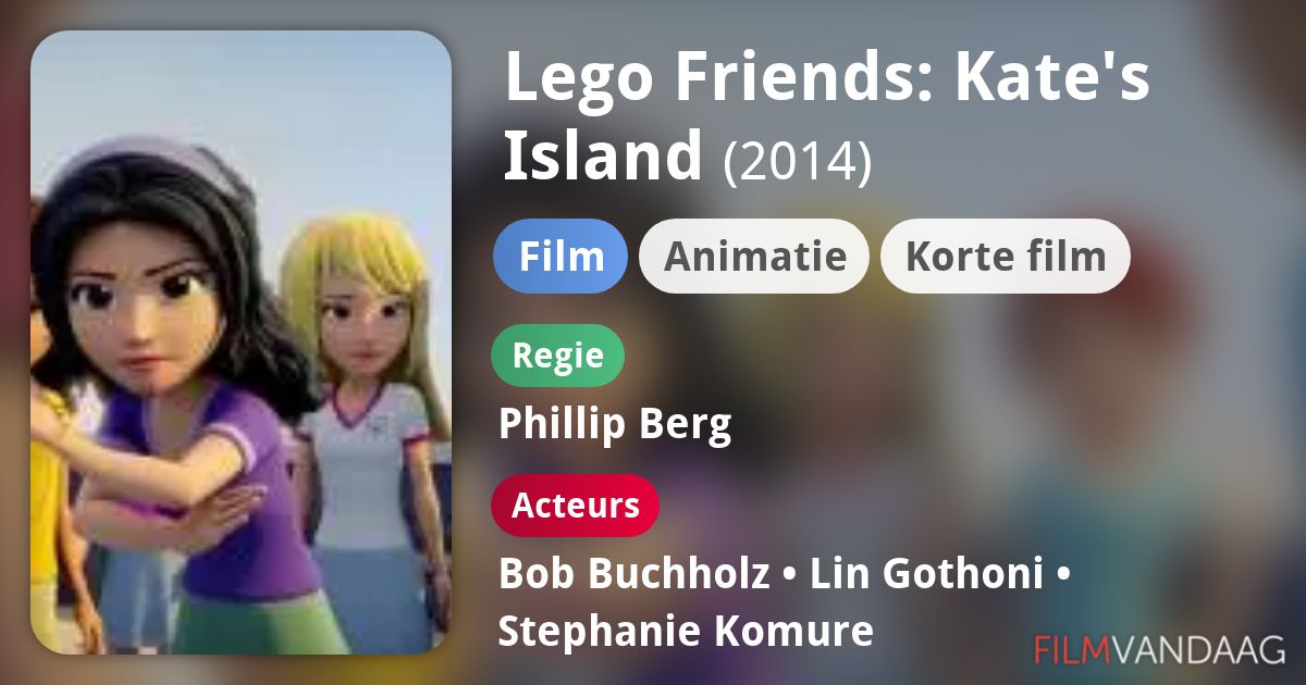 Lego Friends: Kate's Island (film, 2014) - FilmVandaag.nl