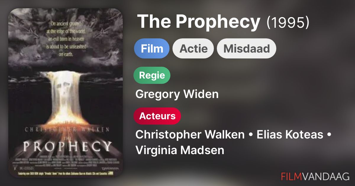 The Prophecy (film, 1995) - FilmVandaag.nl