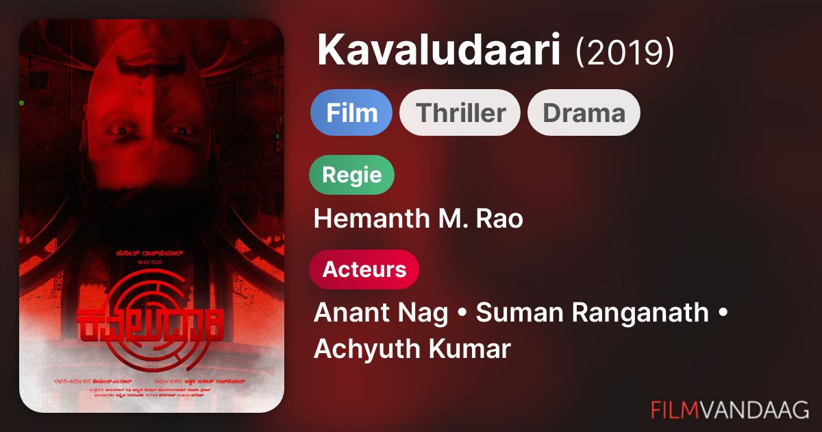Kavaludaari (film, 2019) - FilmVandaag.nl