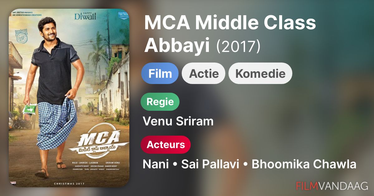 MCA Middle Class Abbayi (film, 2017) - FilmVandaag.nl