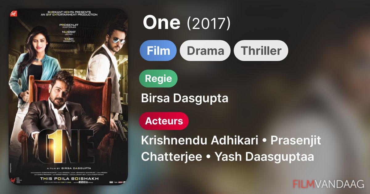 One (film, 2017) - FilmVandaag.nl