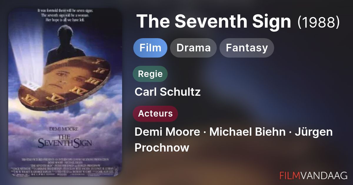 The Seventh Sign (film, 1988) - FilmVandaag.nl