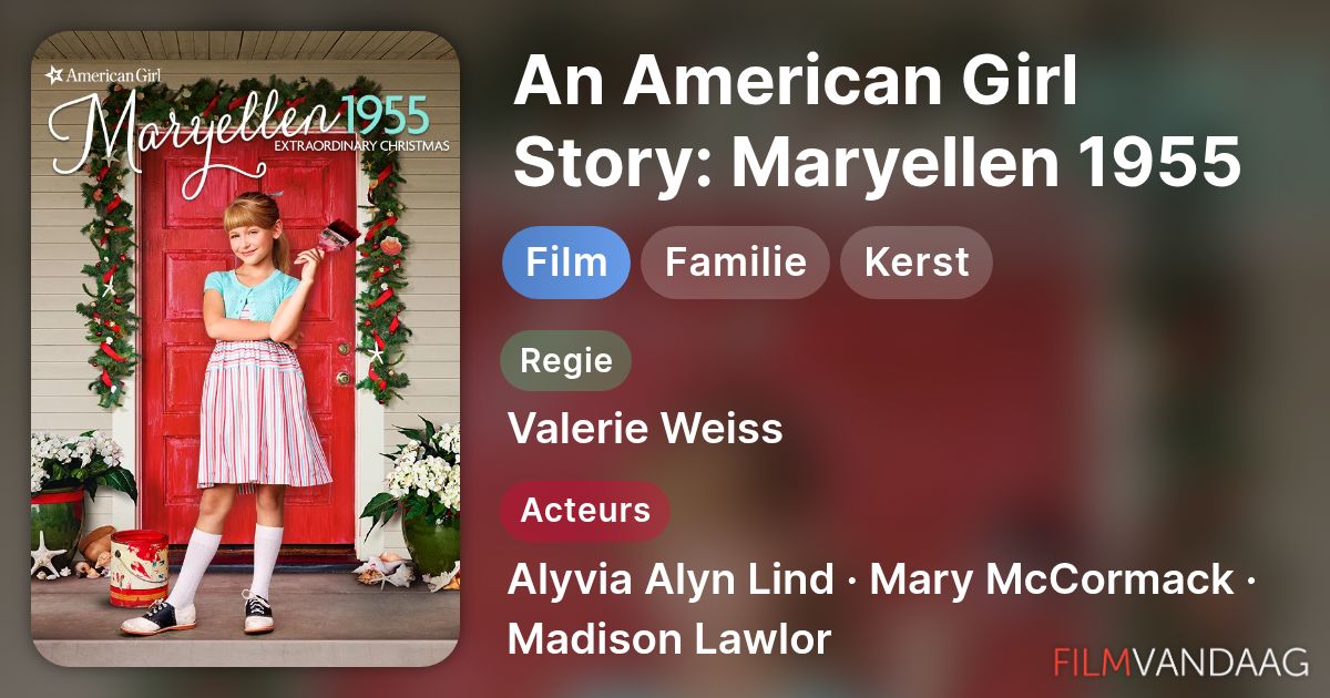 An American Girl Story: Maryellen 1955 - Extraordinary Christmas (film ...