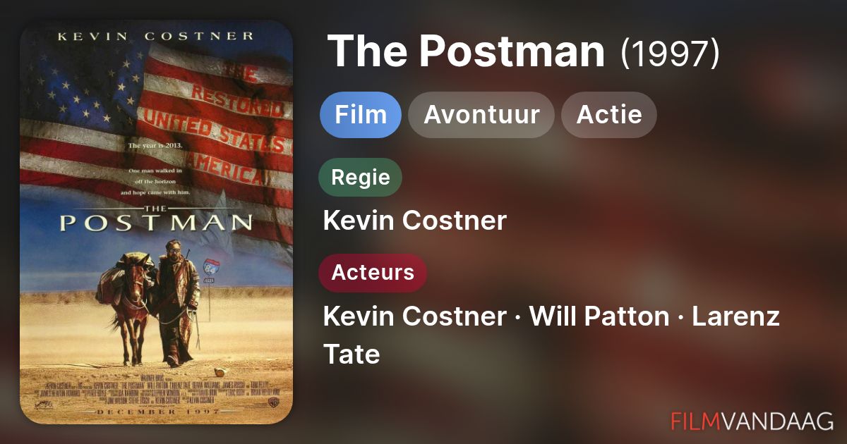 The Postman (film, 1997) - FilmVandaag.nl