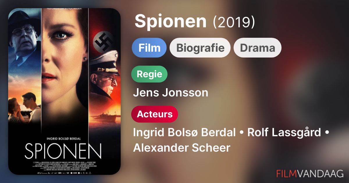 Spionen (film, 2019) - FilmVandaag.nl