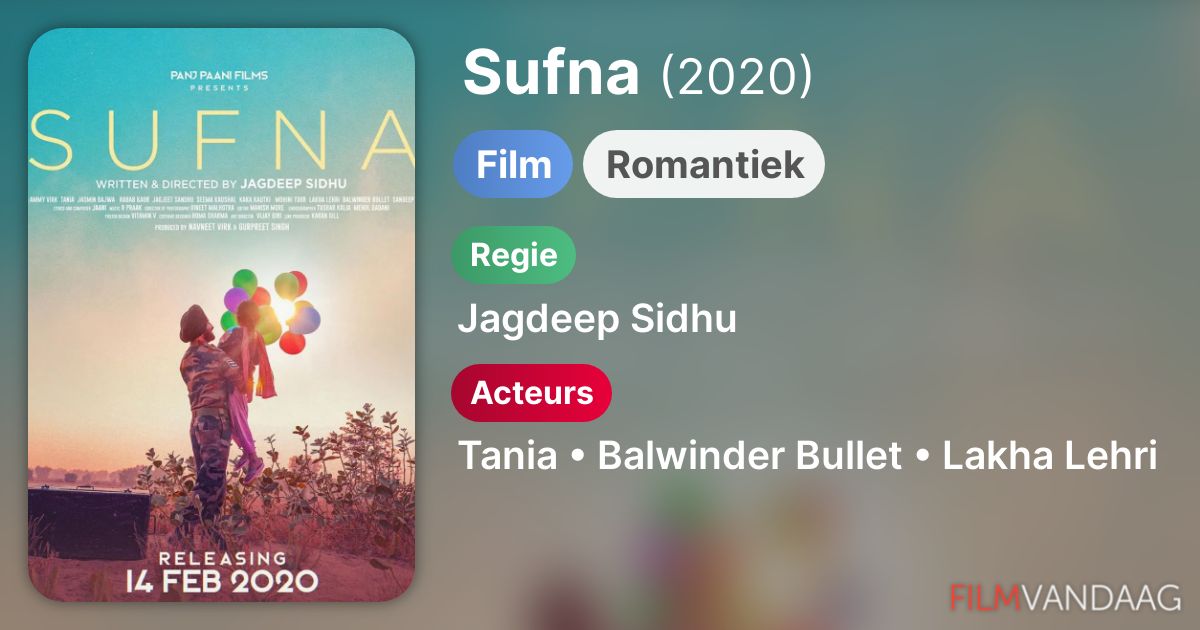Sufna (film, 2020) - FilmVandaag.nl