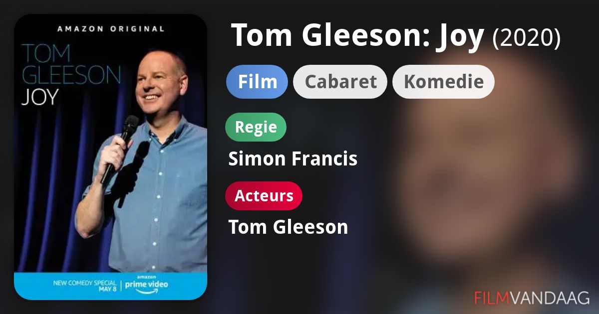 Tom Gleeson: Joy (film, 2020) - FilmVandaag.nl