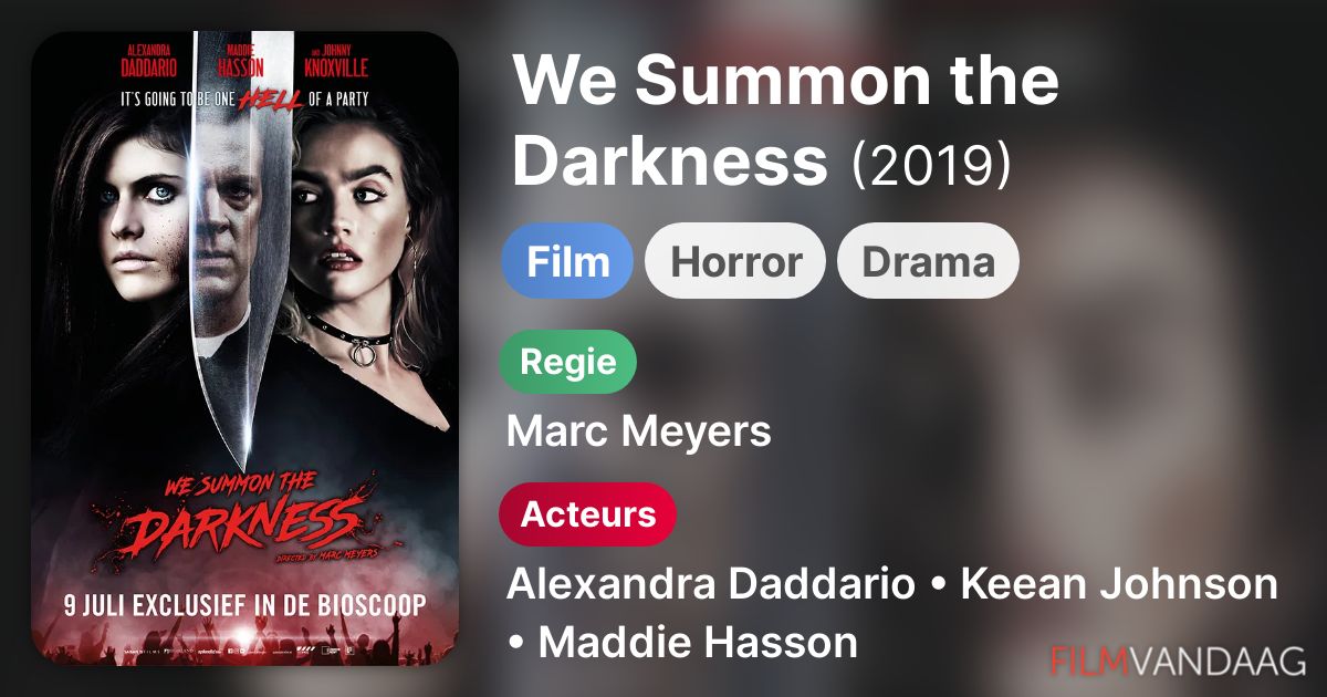 We Summon the Darkness (film, 2019) - FilmVandaag.nl