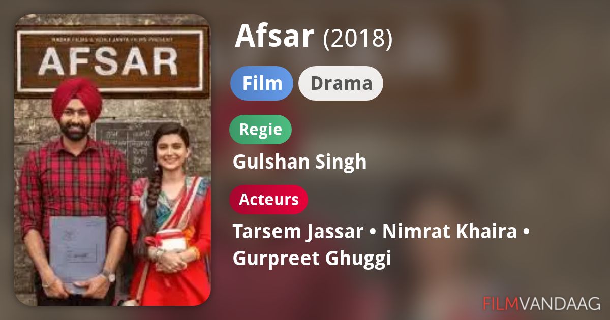 Afsar (film, 2018) - FilmVandaag.nl