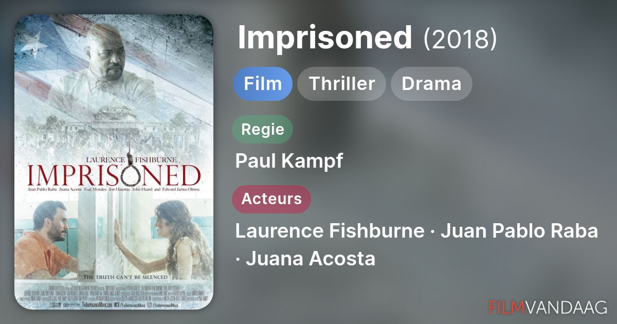 Imprisoned (film, 2018) - FilmVandaag.nl