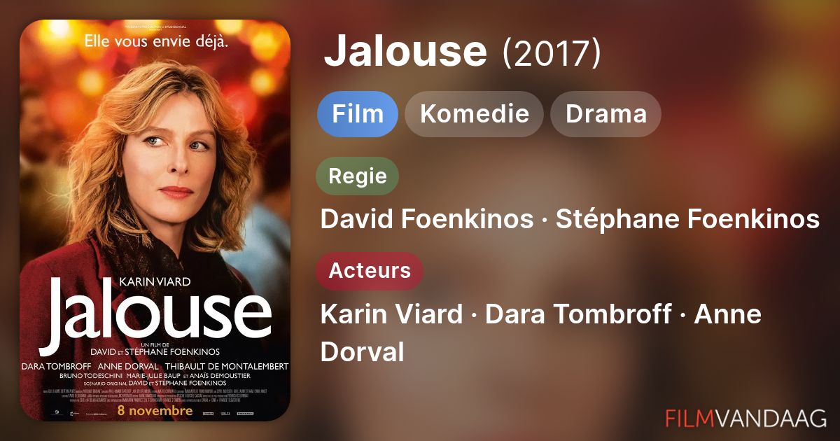 Jalouse (film, 2017) - FilmVandaag.nl