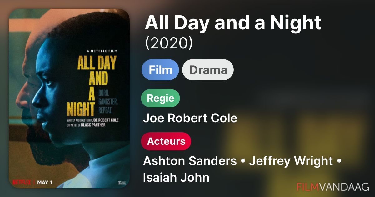All Day and a Night (film, 2020) - FilmVandaag.nl