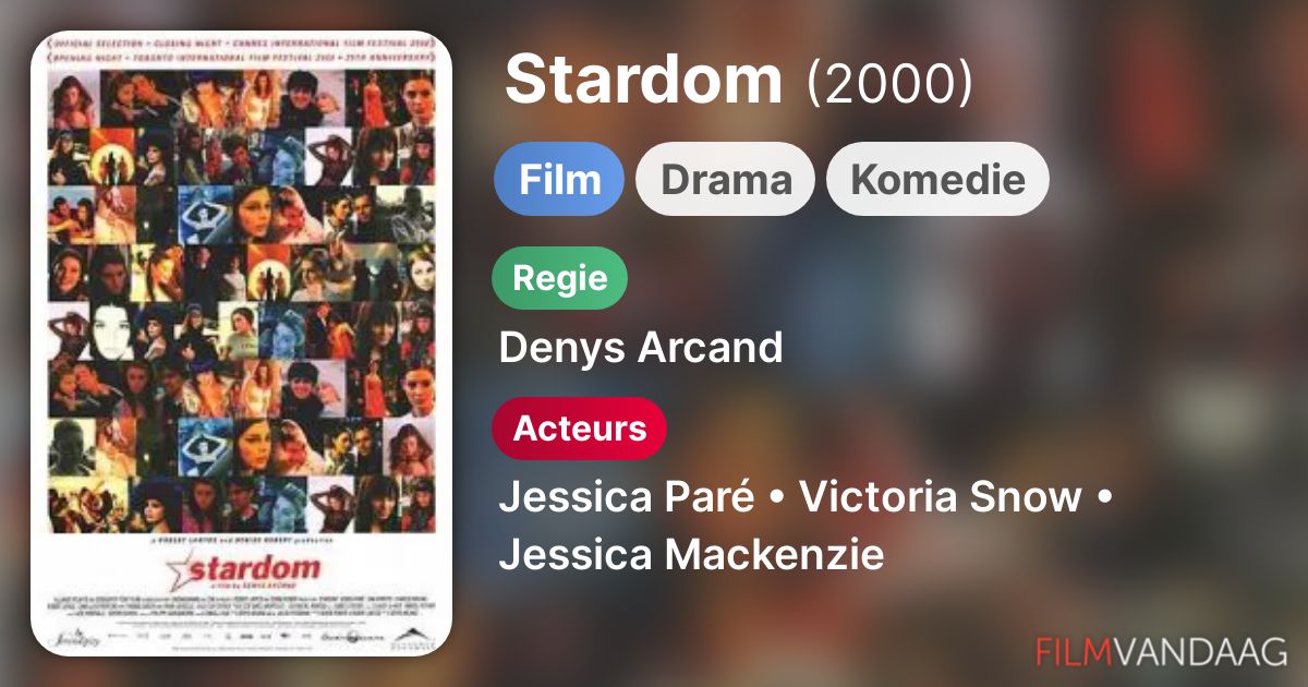 Stardom (film, 2000) - FilmVandaag.nl