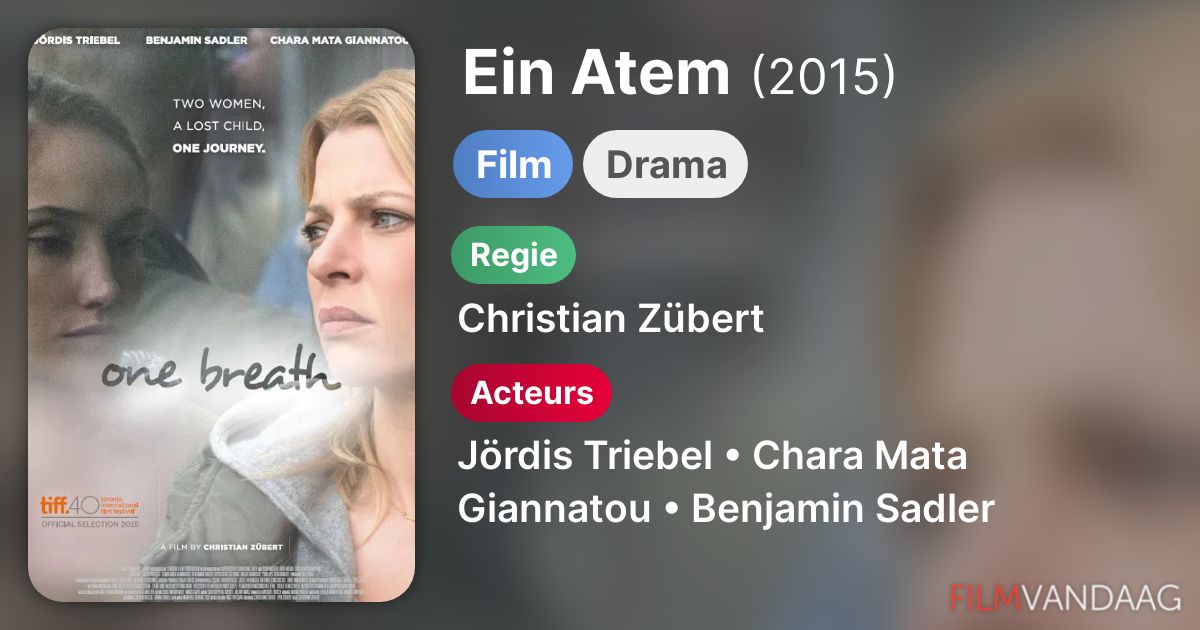Ein Atem (film, 2015) - FilmVandaag.nl