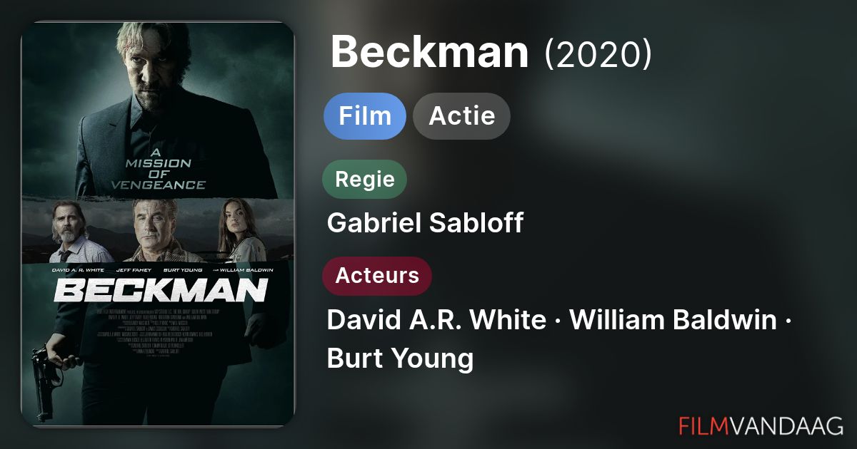 Beckman (film, 2020) - FilmVandaag.nl
