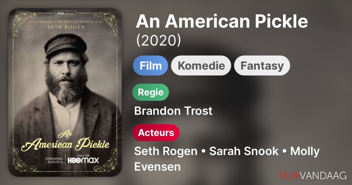 An American Pickle (film, 2020) - FilmVandaag.nl