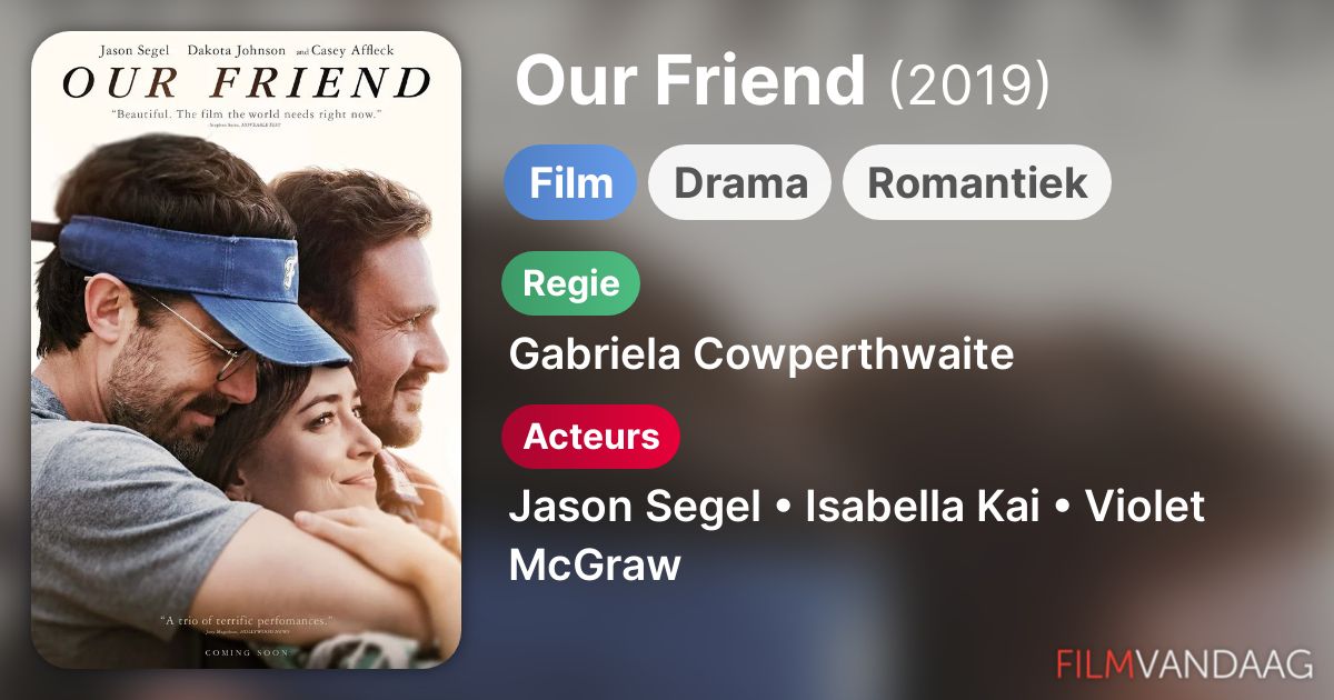 Our Friend (film, 2019) - FilmVandaag.nl