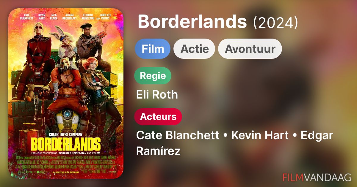 Borderlands (film, 2024) - FilmVandaag.nl