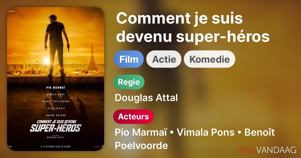 Comment je suis devenu super-héros (film, 2020) - FilmVandaag.nl