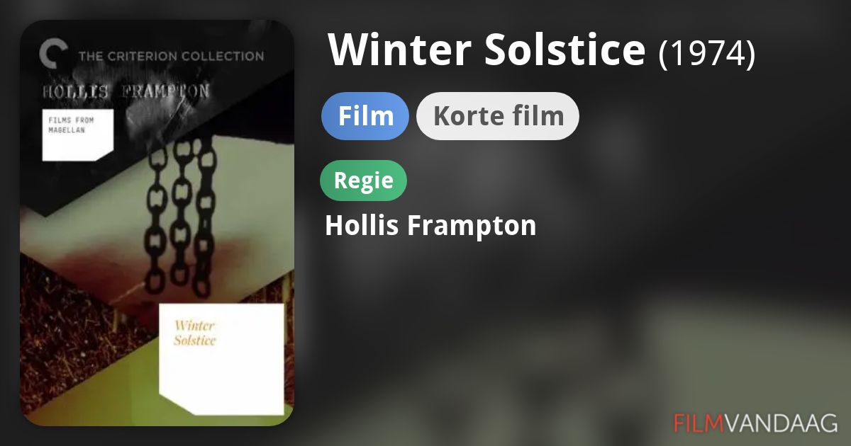 Winter Solstice (film, 1974) - FilmVandaag.nl