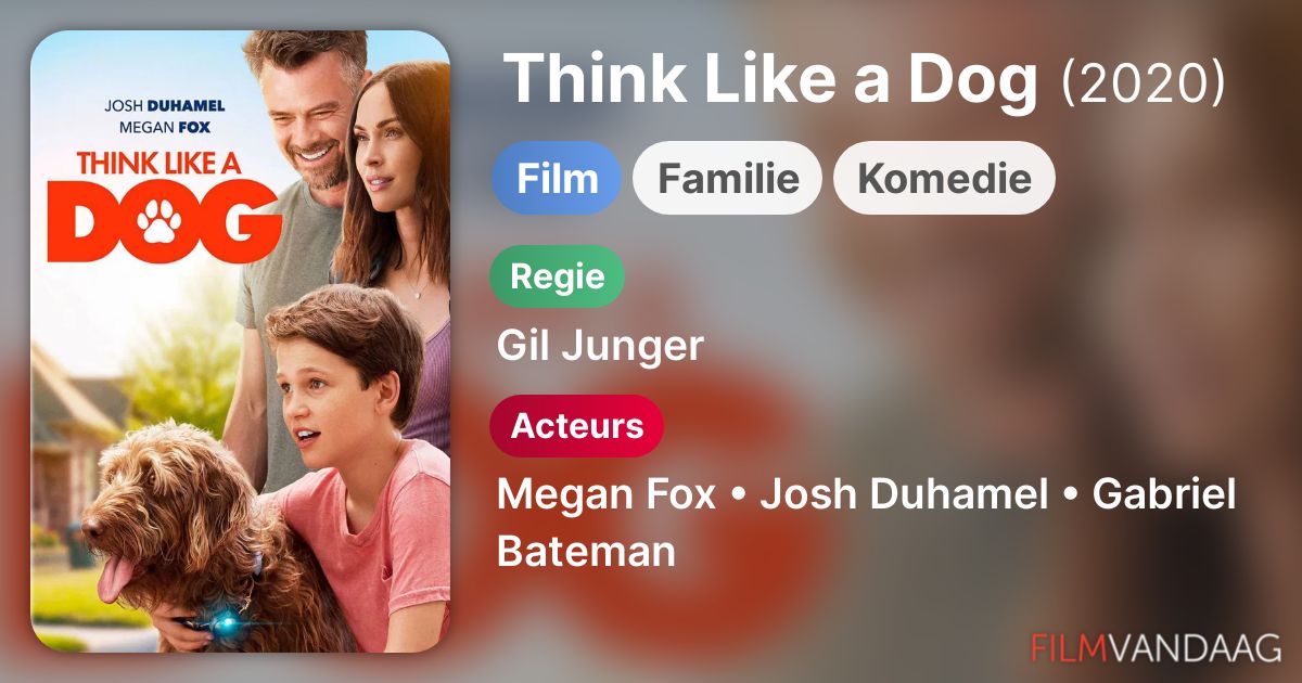 Think Like a Dog (film, 2020) - FilmVandaag.nl
