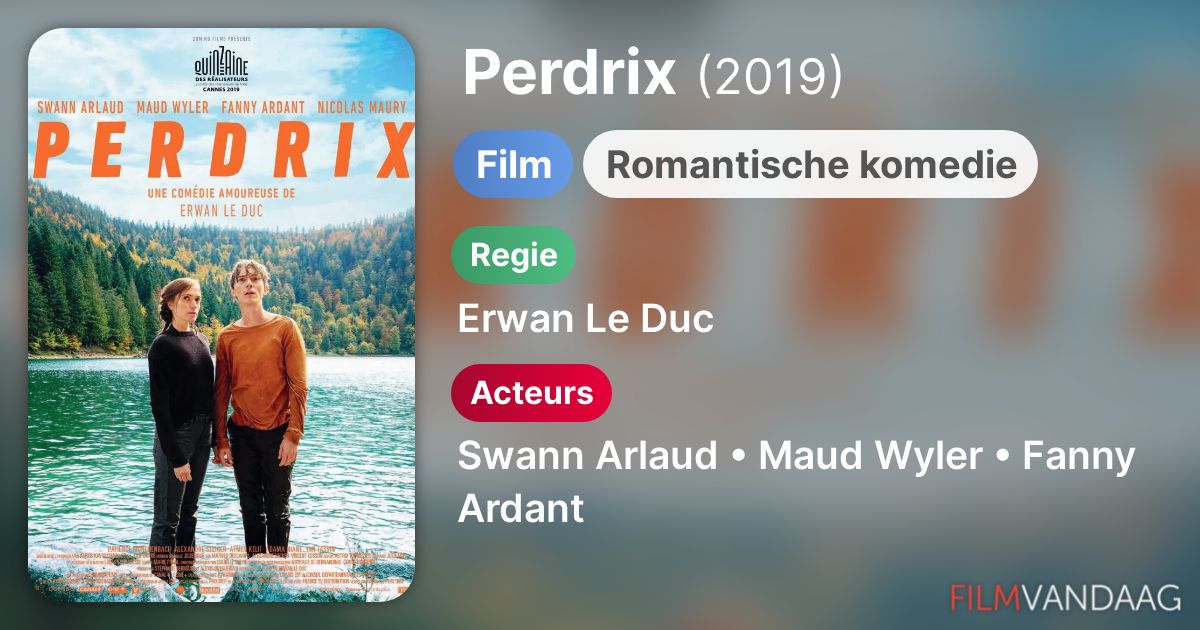 Perdrix (film, 2019) - FilmVandaag.nl