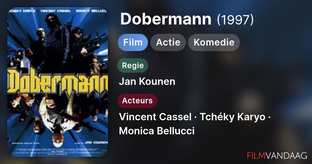 Dobermann (film, 1997) - FilmVandaag.nl