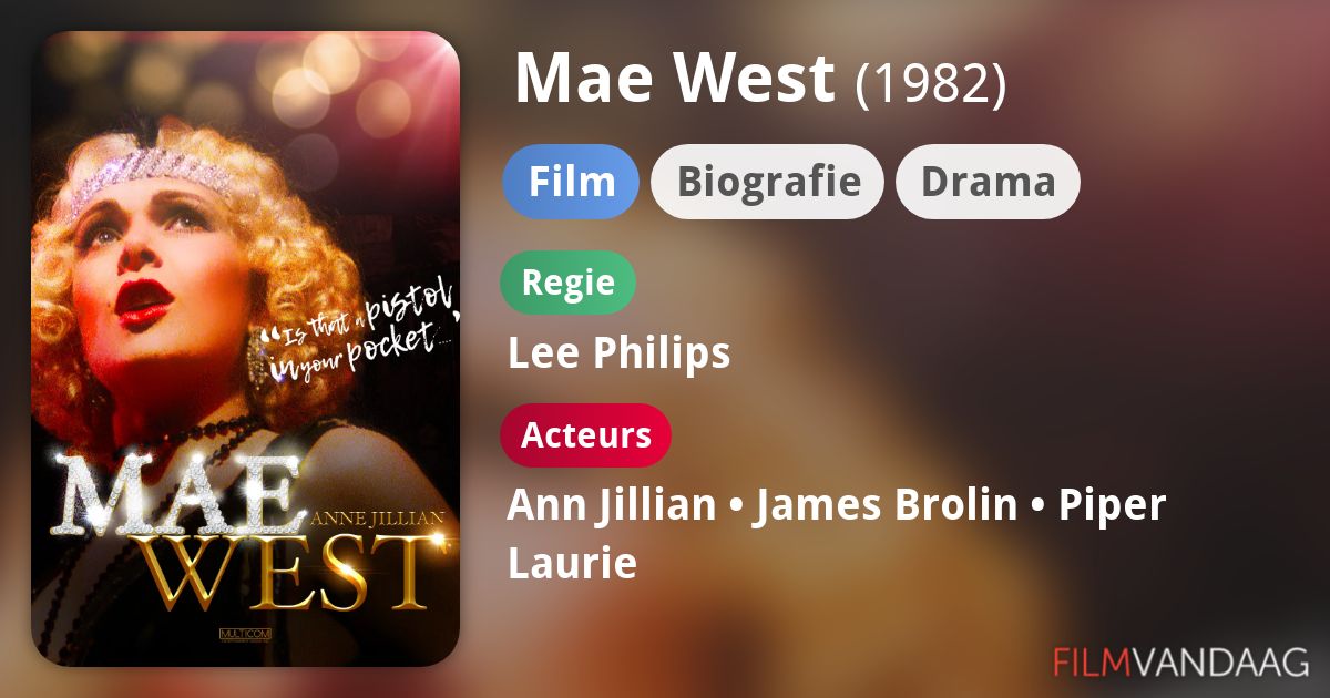 Mae West (film, 1982) - FilmVandaag.nl