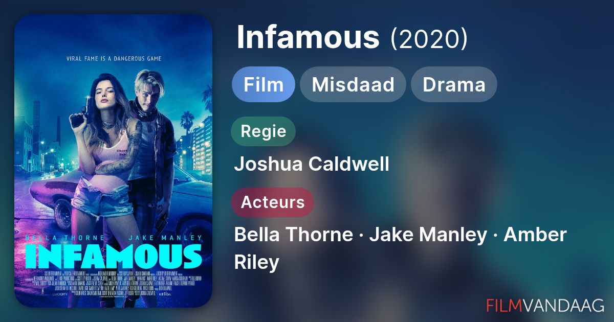Infamous (film, 2020) - FilmVandaag.nl