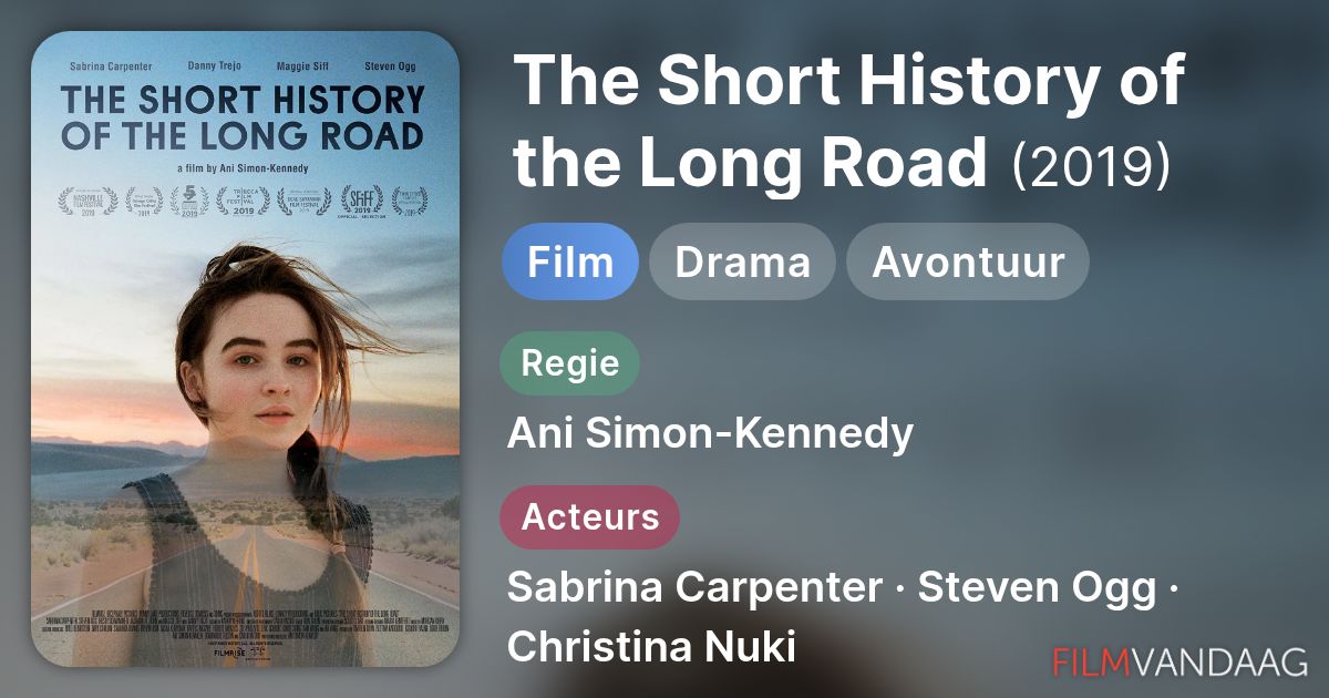 The Short History of the Long Road (film, 2019) - FilmVandaag.nl