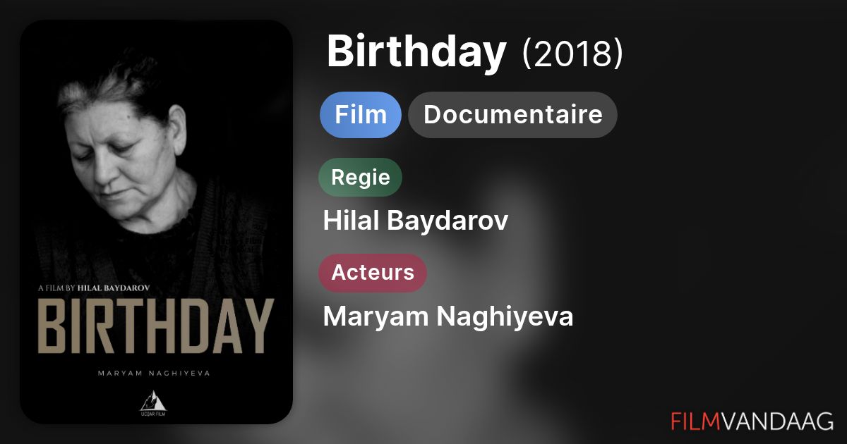Birthday (film, 2018) - FilmVandaag.nl