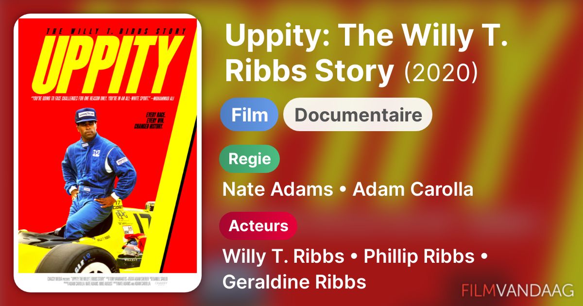 Uppity: The Willy T. Ribbs Story (film, 2020) - FilmVandaag.nl