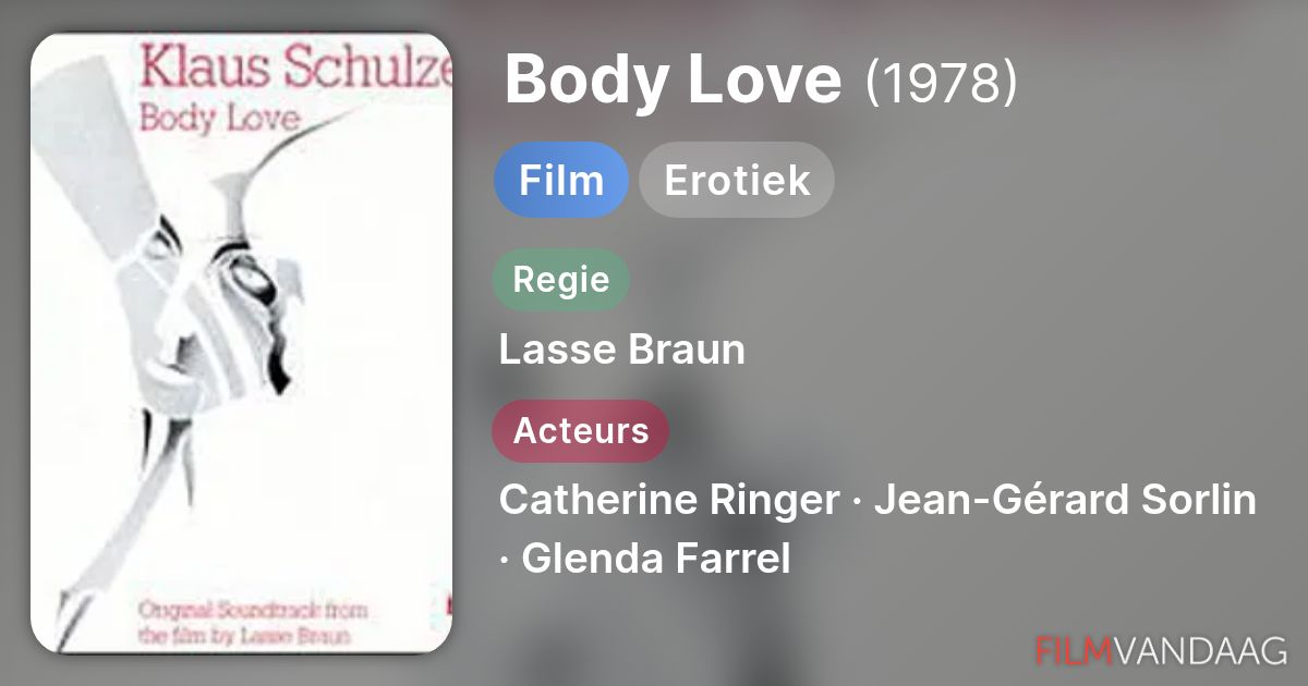Body Love (film, 1978) - FilmVandaag.nl