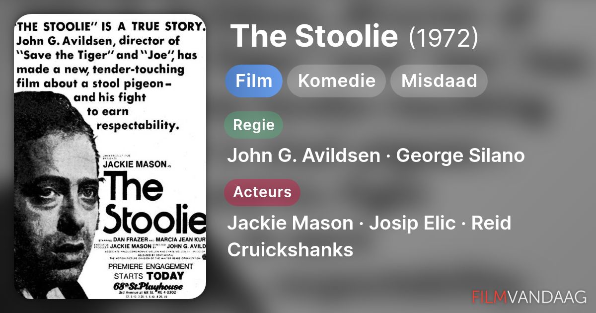 The Stoolie (film, 1972) - FilmVandaag.nl